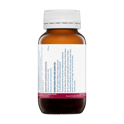 Ethical Nutrients Hi Strength Q10 Absorb 150mg 60 Soft Capsules