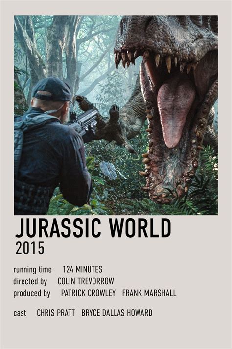 Jurassic World 2015 Jurassic World Movie Poster Jurassic World