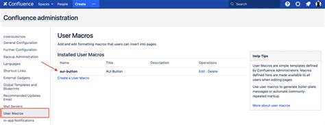 two minute how to creating buttons in confluence