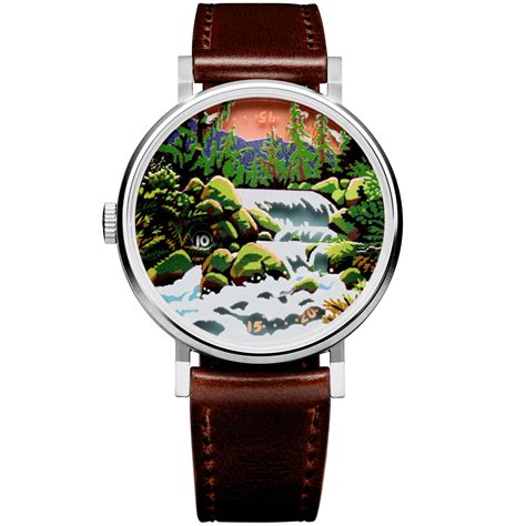 Olympic Sunset Jump Hour Automatic Asterisk Watches