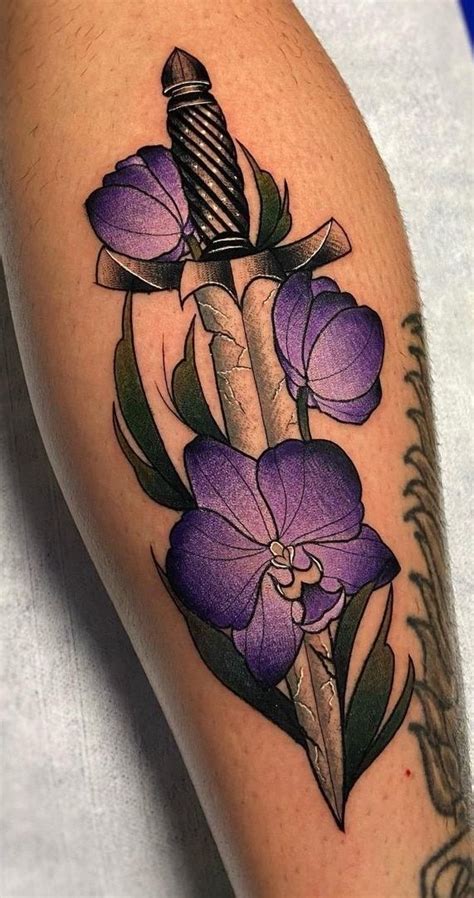 Orchid Tattoos Meanings And Inspiration Orchid Tattoo Purple Tattoos