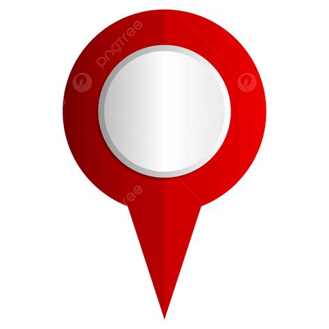 Red Map Pin Icon