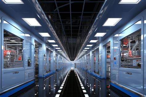 Premium Ai Image Colors Of Technology A Visual Symphony In Microchip Fabrication