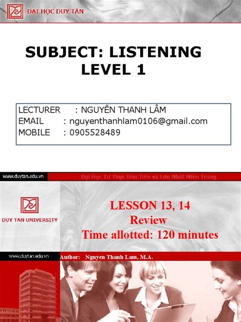 Eng 118 Listening Level 1 2020s Lecture Slides 13 14 Pdf