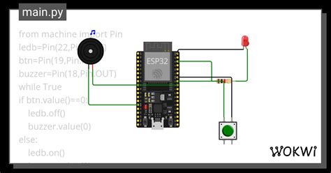 Hamza Bhy Buzzer Wokwi Esp32 Stm32 Arduino Simulator