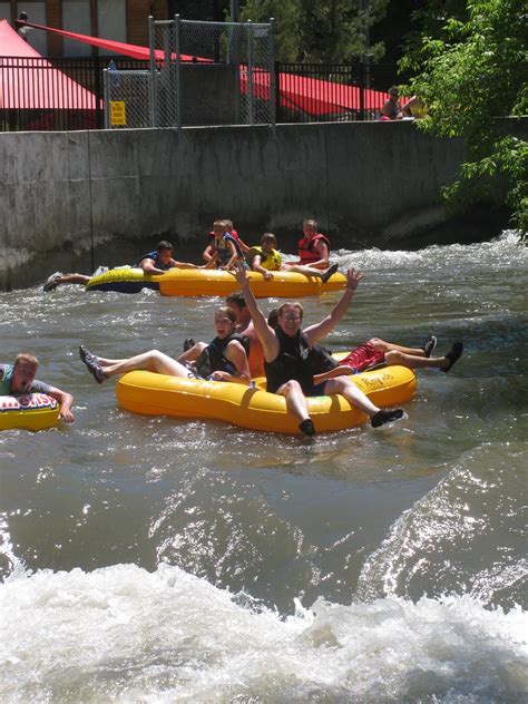 Backyard Excursions Tubing The Portneuf River In Lava Hot Springs