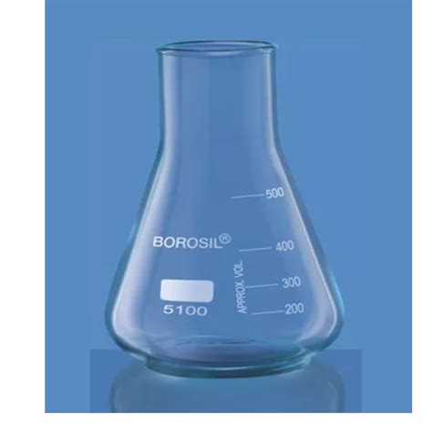 Glass 500 Ml Borosil Conical Flask At Best Price In Hyderabad Id