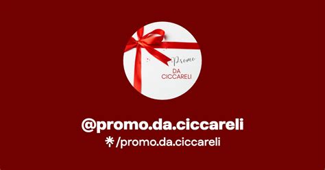 Promo Da Ciccareli Linktree