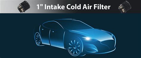 Air Intake Filter 1 Universal Breather Filter Automotive Cold Air Filter Car