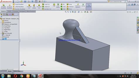 Rib In Solidworksexplanation Errors Fix Error Youtube