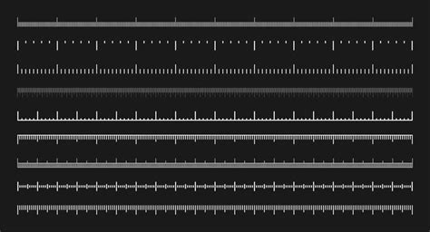 센티미터 밀리미터 또는 인치로 길이 또는 높이를 측정하기위한 현실적인 ⁇ 색 스케일 렌저 측정 테이프 크기 지표 ⁇ 터 일러스트레이션 프리미엄 벡터