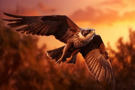 Flying Falcon Wallpapers