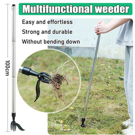 Iron Puller Tool Claw Root Remover Outdoor Killer Tool Portable Garden Puller Removable With