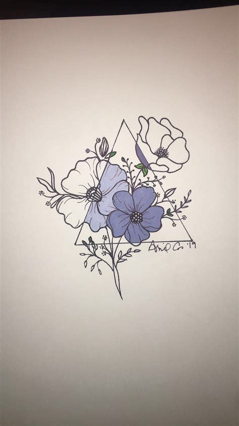 How To Draw A Aesthetic Flower At Joyce Gaines Blog
