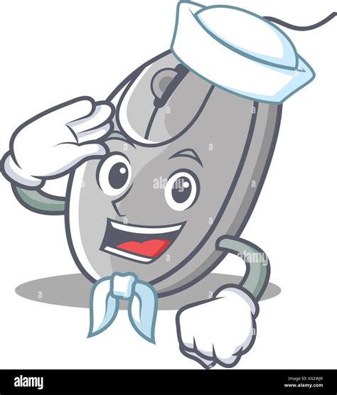 Sailor Mouse Character Cartoon Style Stock Vector Image And Art Alamy
