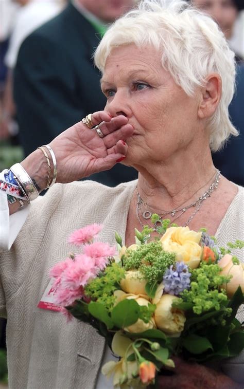 Dame Judi Dench Gets Carpe Diem Tattoo For Her 81st Birthday