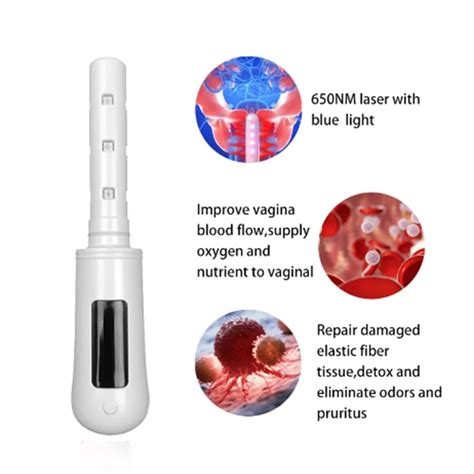 New Invention Vaginal Tightening Laser Device Vibrating Vagina Clean