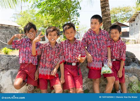 School Boys Indonesia Editorial Stock Image Image Of Boys 169160504