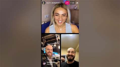თაია ბზიკო და ბესო Instagram ლაივში პრაიმ ჰაუსი Prime House Youtube