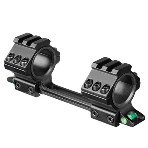Fire Wolf Aluminum Scope Mount Ring 254mm 30mm With Spirit Bubble