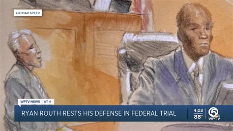Ryan Routh Rests His Case In Trump Attempted Assassination Trial