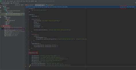 Android Studio Dependencies