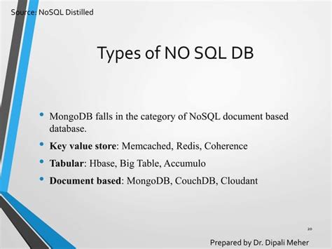 Introduction To Nosql Pptx Databases Computer Software And
