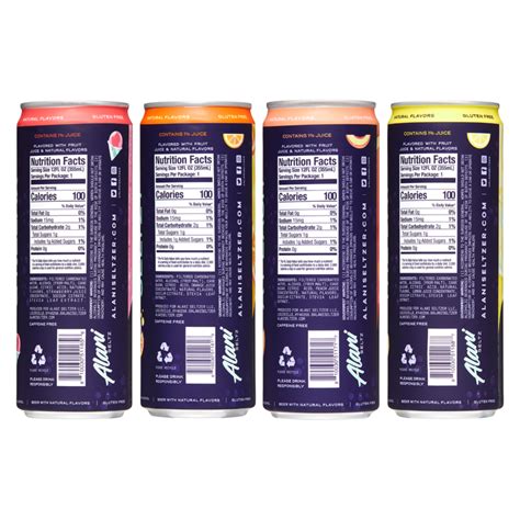 Alani Party Pack Seltzer Variety 12pk 12oz Can 50 Abv Alcohol Fast