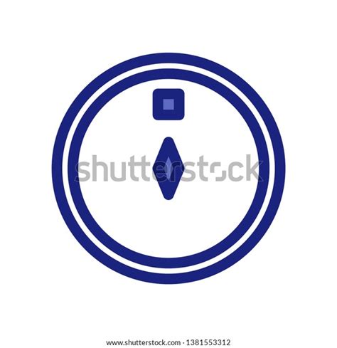 Ramadan Compass Kaaba Vector Flat Icons Stock Vector Royalty Free 1381553312 Shutterstock