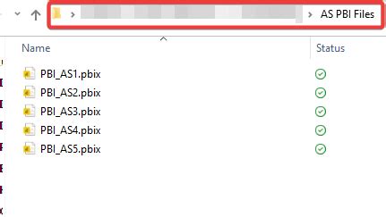 Stripping Off Analysis Services Connection From Multiple Power BI Files
