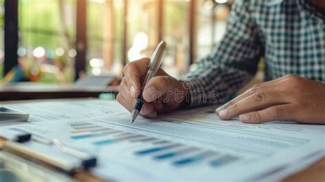 Printed Consumer Research Questionnaire With Highlighted Sections Being Reviewed Consumer