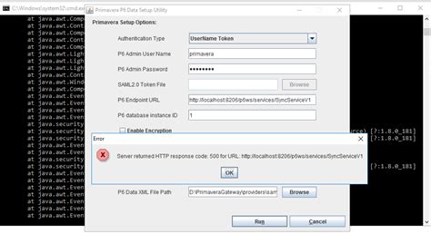 Primaveragateway And P6 Configuration V2 — Oracle Mosc