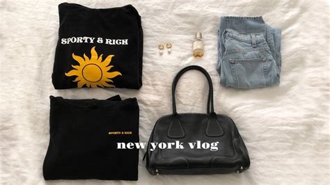 Ny Vlog 🗽뉴욕일상 스포티앤리치 하울 And 데일리룩 코디 이치란 라멘 눈사람 만들고 크래미 초밥도 만드는 일상 Eng Sub Youtube