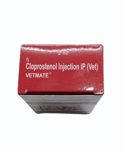 Vetmate Cloprostenol Injection Ip Packaging Size 2ml Prescription At ₹ 180 In New Delhi