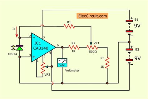 Simple Light Meter Circuit You Can Do