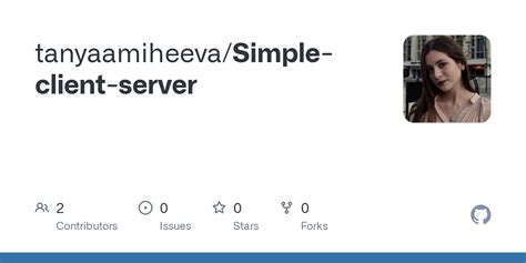 Github Tanyaamiheevasimple Client Server