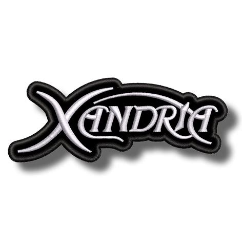 Xandria Embroidered Patch 9x3 Cm Patch