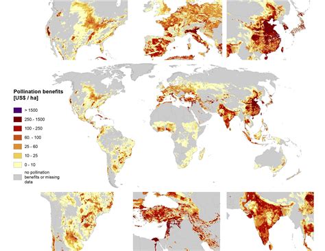 Mapping Ecosystem Services The Example Of Crop Pollination