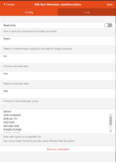 Drop Down List In Oh Input Item Uis Openhab Community