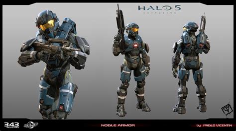 Artstation Halo 5 Guardians Noble Armor