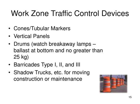 Ppt Work Zone Traffic Control Powerpoint Presentation Free Download