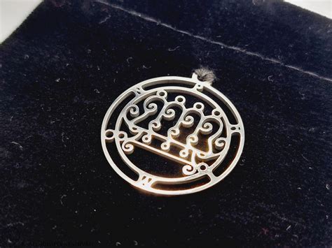 Paimon Jewelry Bag Pouch Sigil Of Paimon Demonic King Seal