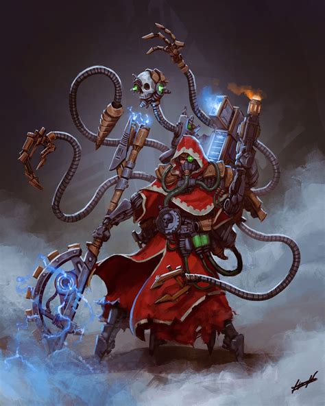 Tech Priest By Chevron Lowery Lowerychevron Chevronlowery 40k