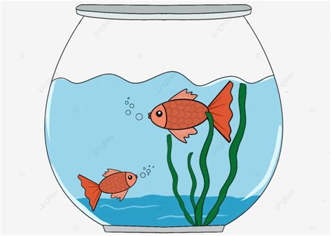 어항 만화 일러스트 귀여운 물고기 만화 일러스트 물고기 일러스트 귀여운 일러스트 Png 일러스트 및 Psd 이미지 무료 다운로드 Pngtree