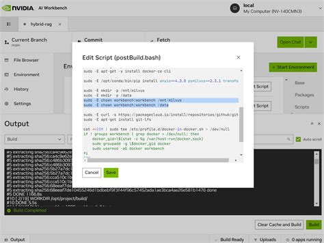 Support Workbench Example Project Hybrid Rag Page 3 Nvidia Ai Workbench Nvidia