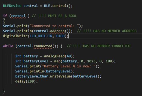 Using Arduinoble Platformio Community
