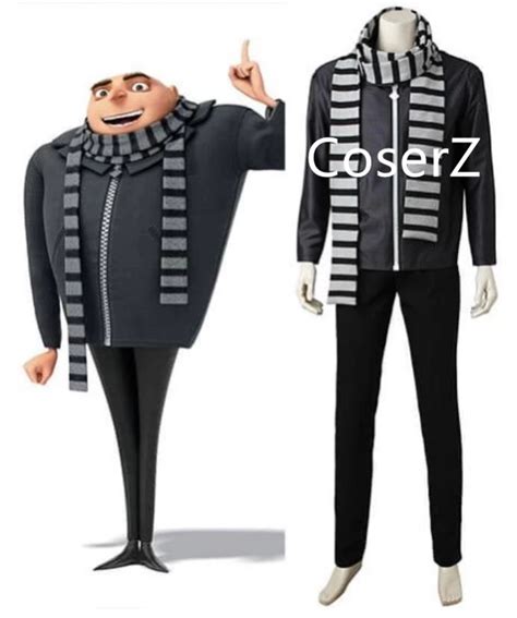 Movie Despicable Me 3 Gru Cosplay Costume Minion Halloween Costumes Despicable Me Costume
