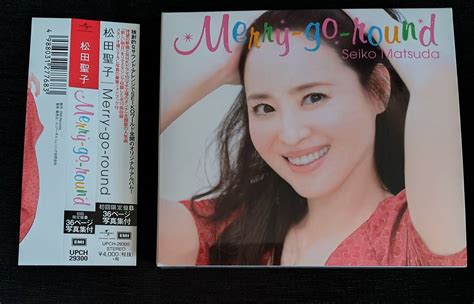 Yahooオークション 松田聖子 Cd Merry Go Round初回限定盤b ポス