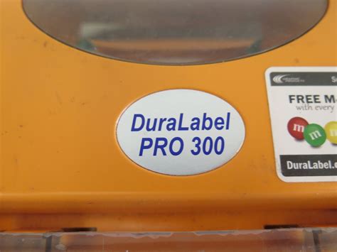 Dura Label Pro 300 Industrial Label Printer W Roll Of Labels