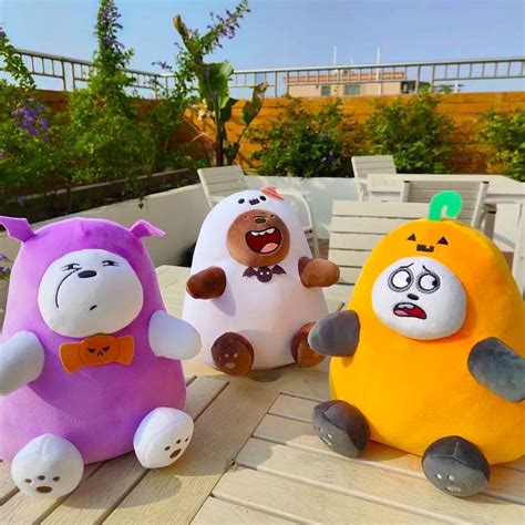 Freaky We Bare Bears Plush Toy By Miniso Hobbies And Toys Toys And Games On Carousell